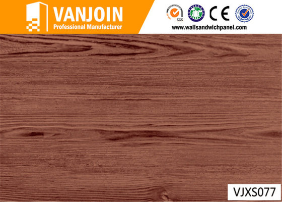Painéis de parede decorativos 580x280 da textura de madeira branca flexível da cor para o prédio de escritórios
