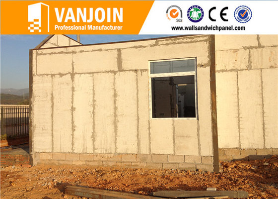 Lightweight Concrete Eps Fiber Cement Board Sandwich Wall Panel