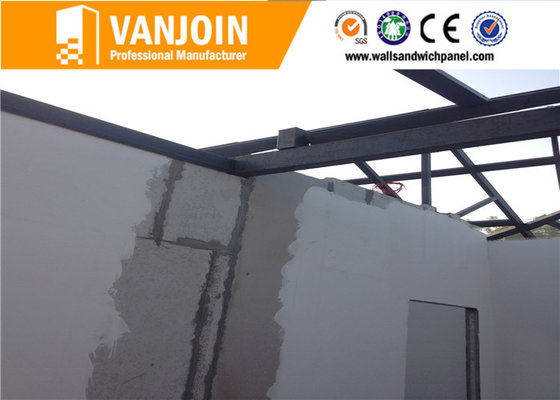Lightweight Concrete Eps Fiber Cement Board Sandwich Wall Panel