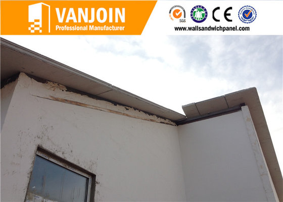 painel de parede do sanduíche do cimento do EPS do silicato do cálcio de 100mm para o assoalho