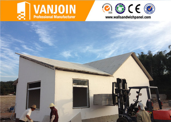 EPS Foam Cement Lightweight Sandwich Wall Panels For Villa House