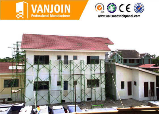 Israel Prefabricated Apartment Waterproof 60mm Sandwich Wall Panel Production