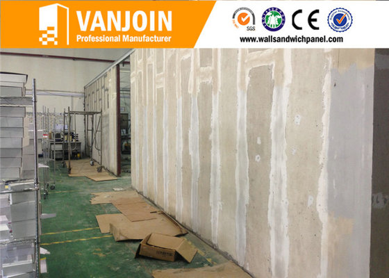 Israel Prefabricated Apartment Waterproof 60mm Sandwich Wall Panel Production