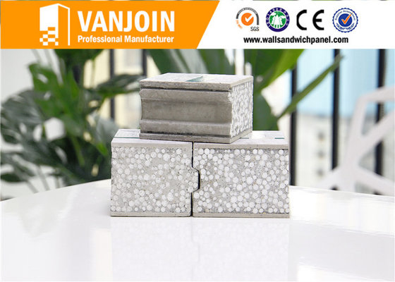 Israel Prefabricated Apartment Waterproof 60mm Sandwich Wall Panel Production