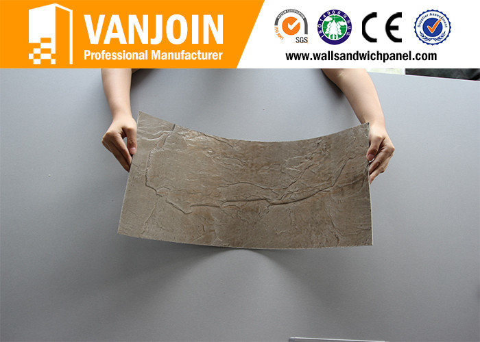 Flexible Clay Decorative Stacked Stone Tiles 2.5 Thickness , Soft Stone Tiles