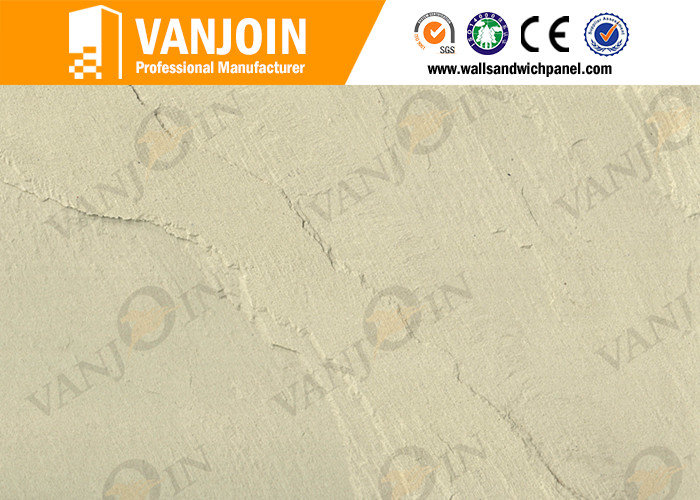 Customized soundproof Clay Wall Tile , Flame Retardant Slate Stone Tile Plant fiber Material