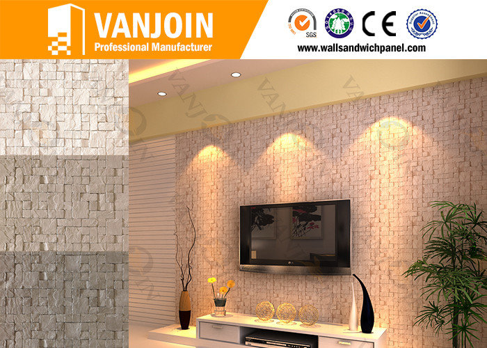 Fire Rated Eco - friendly decorative wall tiles Roman Culture Stone