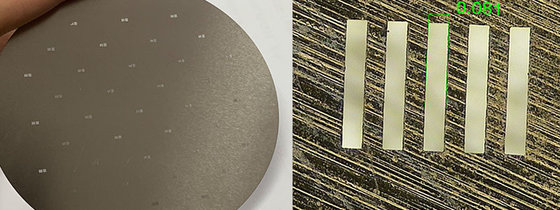 Blackened or Non-Blackened Finish Precision Slits and Pinholes for Fourrier/Optical Image Analysis