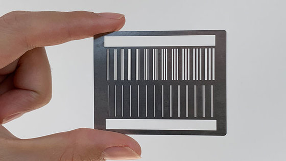 Blackened or Non-Blackened Finish Precision Slits and Pinholes for Fourrier/Optical Image Analysis