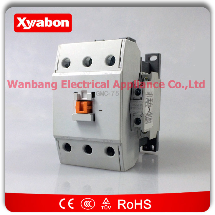 GMC-75-120 VAC - 75 AMP AC CONTACTOR 120VAC COIL
