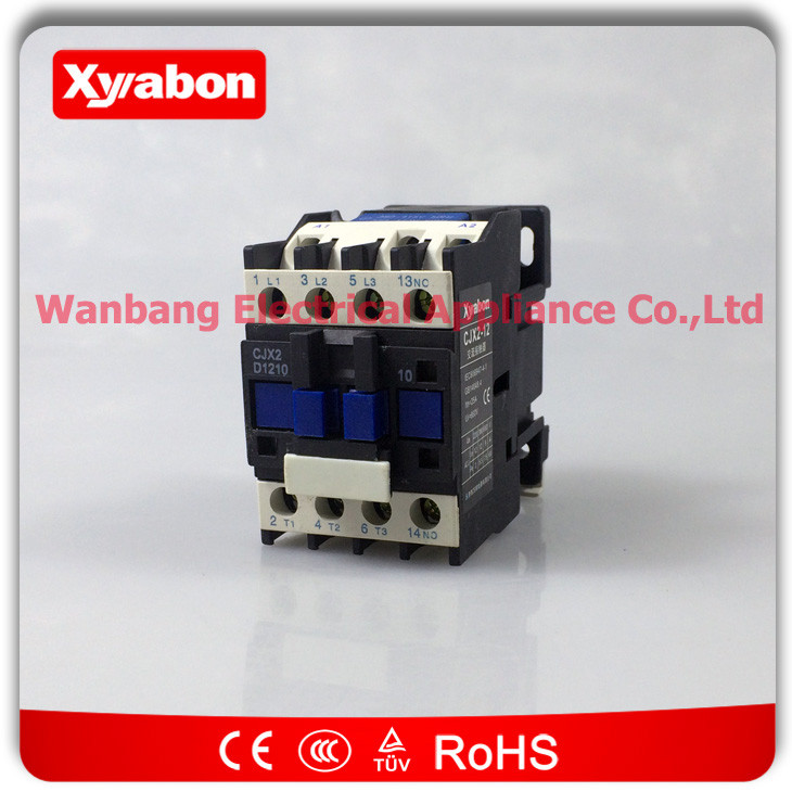 Schneider 3 Pole CONTACTOR 12A 220V AC COIL 600VAC LC1D1210 AC Operated