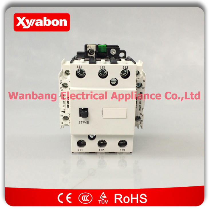 Siemens 3TF4522 0X0M 2NO 2NC 220/240V Coil 3Pole 38amp Contactor