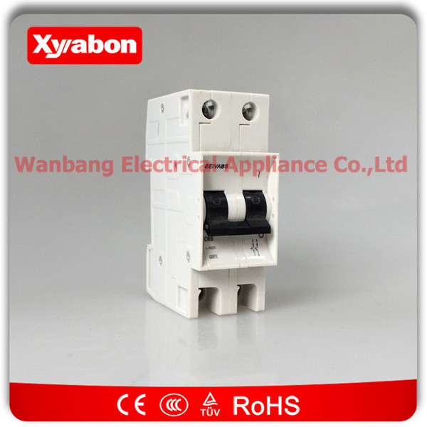 SIEMENS 5SQ 22 C63 CIRCUIT BREAKER 2 POLE 400 VOLT 5SQ22C63 63 AMP 63A