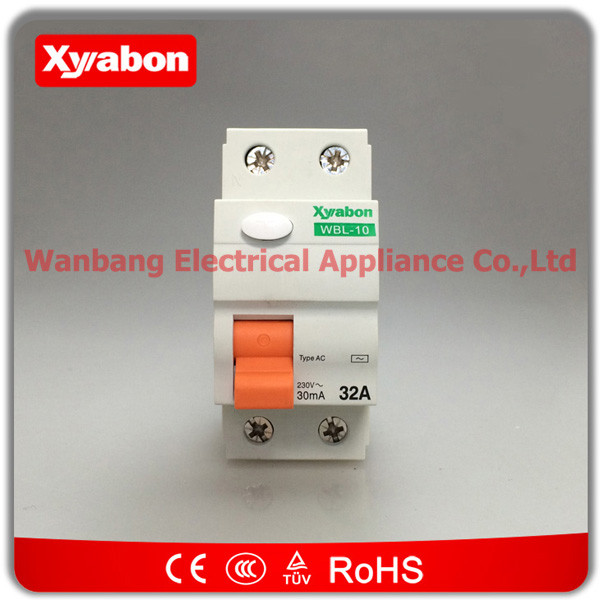 SCHNEIDER DOMB2 2 pole 32 A 30 mA 0.030 A 15245 DIFERENCIAL RCCB