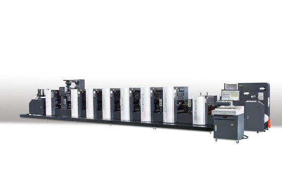 Web-Fed PS Plate Offset Label Printing Machinery   WJPS-350