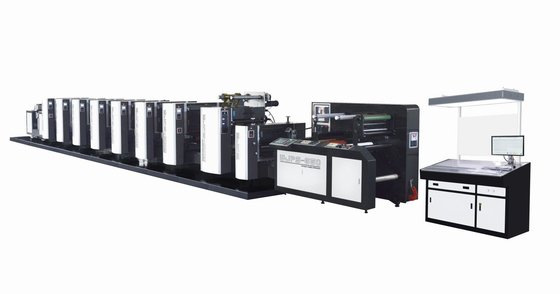 Web-Fed PS Plate Offset Label Printing Machinery   WJPS-350