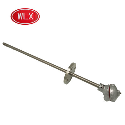 China immersion mineral insulated thermo well k type thermocouple with m4 screw supplier