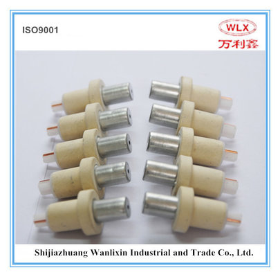 Chinese manufacturer fast reaction thermocouple tips R S B type used in steel mills and foundry supplier