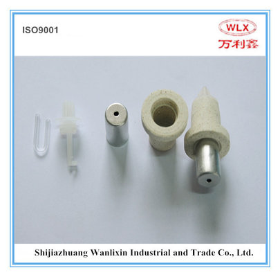 Chinese manufacturer fast reaction thermocouple tips R S B type used in steel mills and foundry supplier
