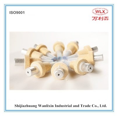 New product Chinese manufacturer disposable thermocouple tip used in steel mills and foundry supplier