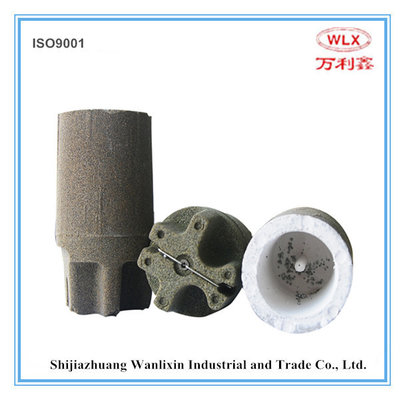 Single Usage round cup/disposable sample cup for CE-Meter in iron casting industry supplier