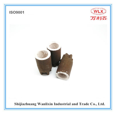 hot selling ce carbon cup in iron casting industry (Square cup and round cup) supplier