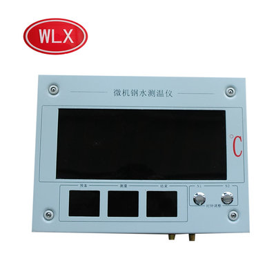 Wall-mounted temperature indicator pyrometer temperature meter for molten metal supplier