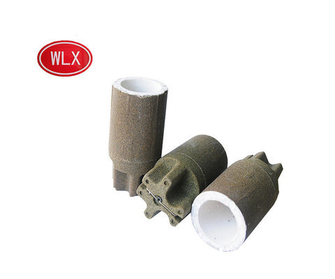 CEL C Si content carbon silicate measuring round type thermal analysis cup for foundry supplier
