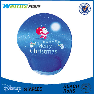 China Colorful Promotional Wrist Rest Mouse Pad For Gaming Smelless SGS certification supplier