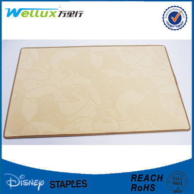 China Anti - Slip Indoor Rubber Flooring Mats With Flocking Fabric / Microfiber Fabric supplier