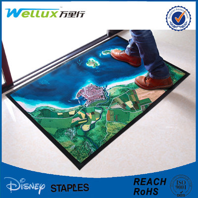 China Logo Printing Rubber Floor Mats supplier