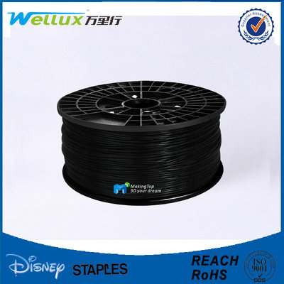 China 1.75MM 3D Printer Filament PLA / ABS / Wood Plastic 3D Printer Materials supplier