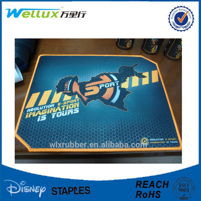 Small Anti Slip Mouse Mat / Pad Hard Surface With Photo CMYK Sublimation Printing supplier