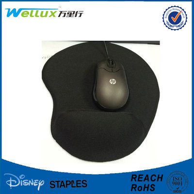 Healthy Personalised Computer Gel Round Mouse Pad With Wrist Rest / Support supplier