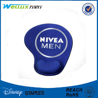 Colorful Promotional Wrist Rest Mouse Pad For Gaming Smelless SGS certification supplier