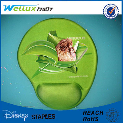 Customized 3D Breast Mouse Pad Wrist Support for Laptop Cloth / PU / Fabric supplier