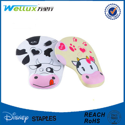 Novelty Computer Wrist Rest Mouse Pad Ergonomics Non Slip 230 * 238 * 20 mm supplier