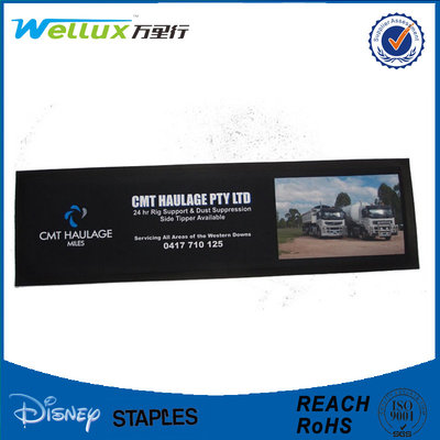 Stable Rubber Bar Mats 1.5mm Thickness Personalized Bar Runner With Picture supplier