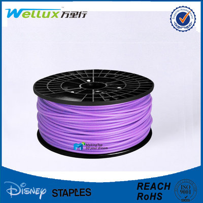20 Colors 3d Printing Materials Nylon ABS PLA Filament 210 Degree Odor Harmless supplier