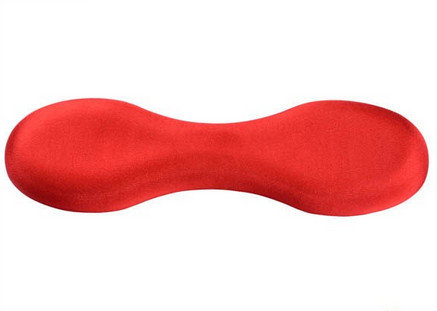 Comfortable Ergonomics Wrist Rest Cloth Mousepad For Gaming Keyboard Red / Blue supplier