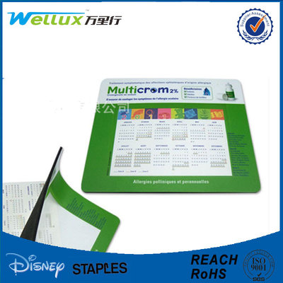 Colorful Printed Personalized Mouse Pad with Photo Insert EVA + Paper + PVC supplier