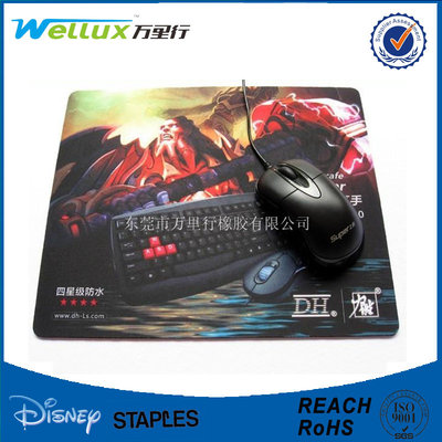 Large Personalised Computer Mouse Mats With Heated Printed REACH Approval supplier