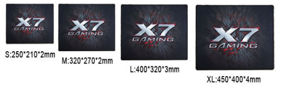 ROHS Approval Gift Rubber Mouse Pad Thick 6mm Black Gaming Mouse Mats OEM supplier