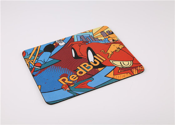 Advertisement Pink Mouse Pads Rubber Gaming Mat Custom Logo Printing supplier