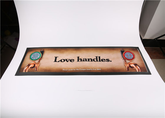 1.5MM Thickness Bar Counter Mats Healthy Nitrile Rubber Beer Bar Mats Washable supplier