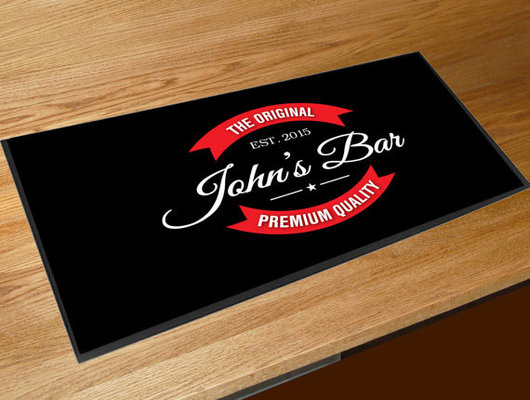 Comfortable Plastic / Rubber Bar Mats Anti Slip With CMYK Sublimation Printing supplier