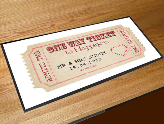 Creative PVC Material Bar Runners Personalised With Custom Size / Logo Printing supplier