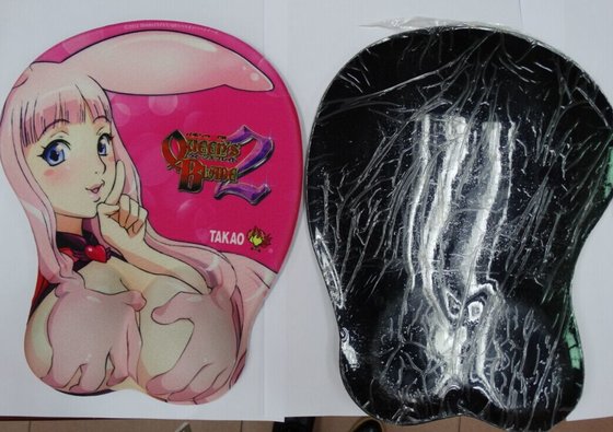 Heated Radiation Protection Rubber Gaming Mouse Pad With Gel Wrist Rest supplier