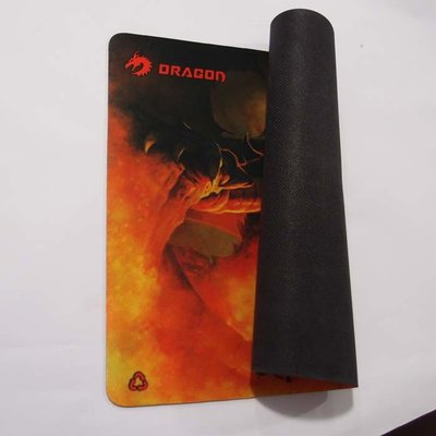 Colorful Computer Gaming Mouse Pads Table Desk Mat With Rubber + PK Fabric supplier