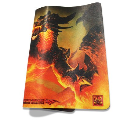 Colorful Computer Gaming Mouse Pads Table Desk Mat With Rubber + PK Fabric supplier